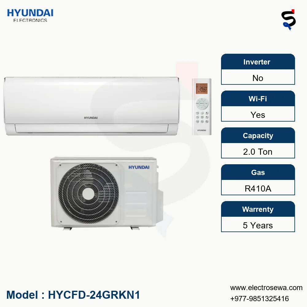 Buy HYUNDAI AC 2 Ton Wall Mount with Hot & Cold Function