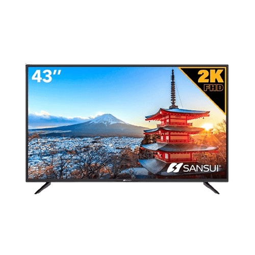 SANSUI LED TV - 43 INCH - SMART Bezelless (43S804W)