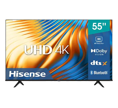 HISENSE 55 Inch LED TV Bezel Less Smart 4K UHD (55A6H)