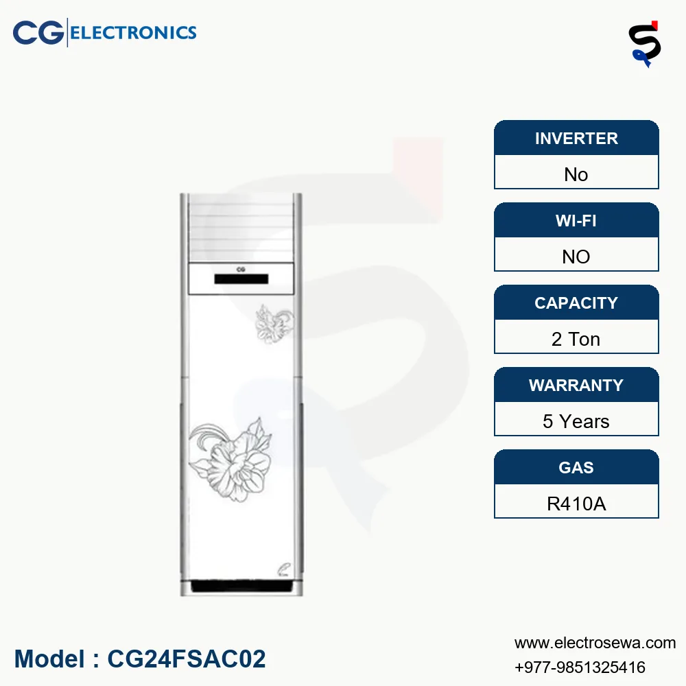 Buy 2 Ton Floor Standing AC CG Brand Online From Electrosewa